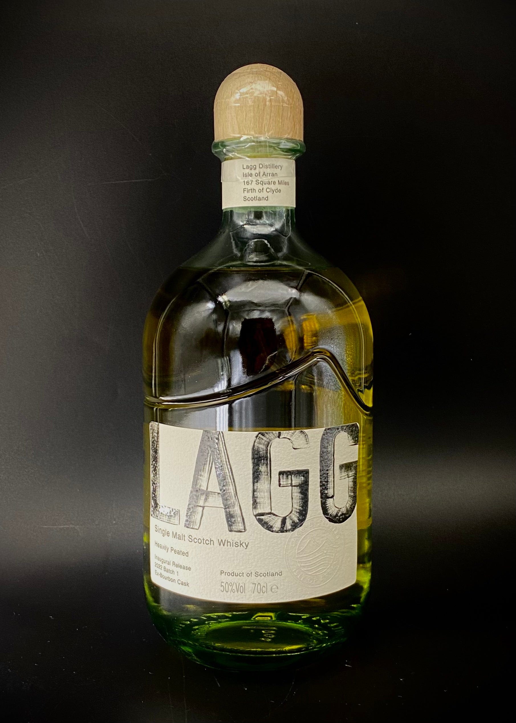 Lagg Distillery Inaugural Release Batch 1 50%ABV 30ml – Horny Pony