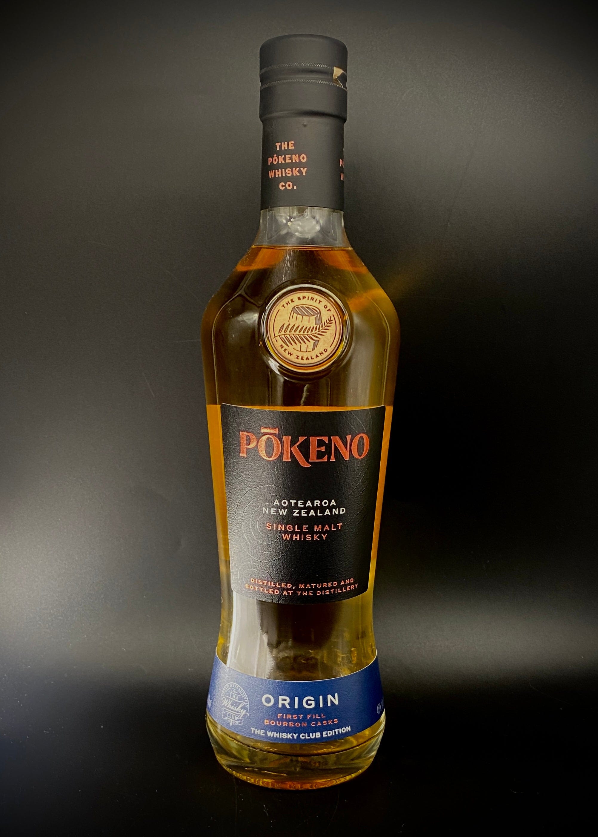 Pokeno Origin The Whisky Club Edition New Zealand Single Malt 46%ABV 3 ...