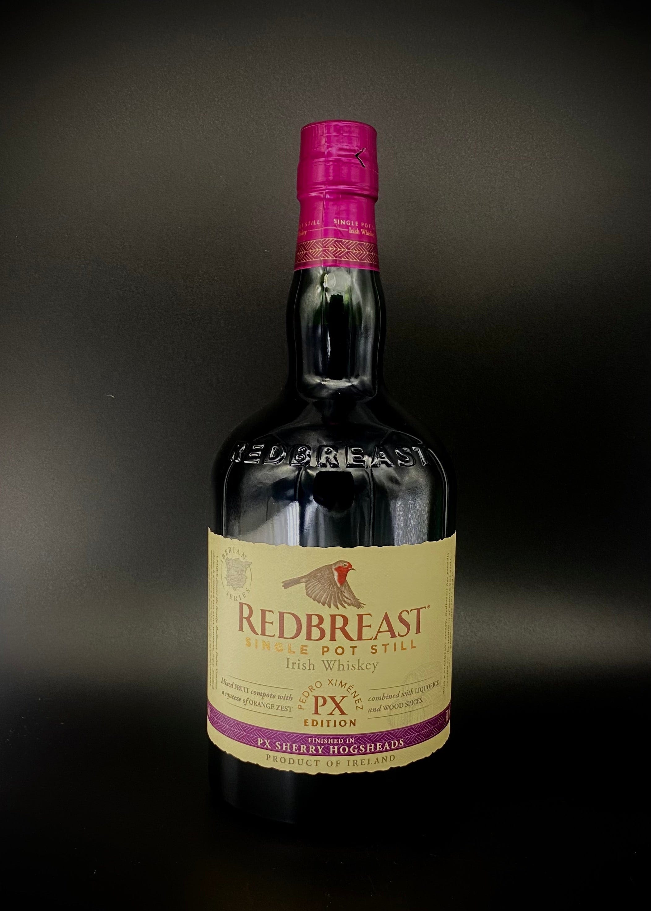 Redbreast PX Edition Irish Single Pot Still Whiskey 46%ABV 30ml – Horny ...