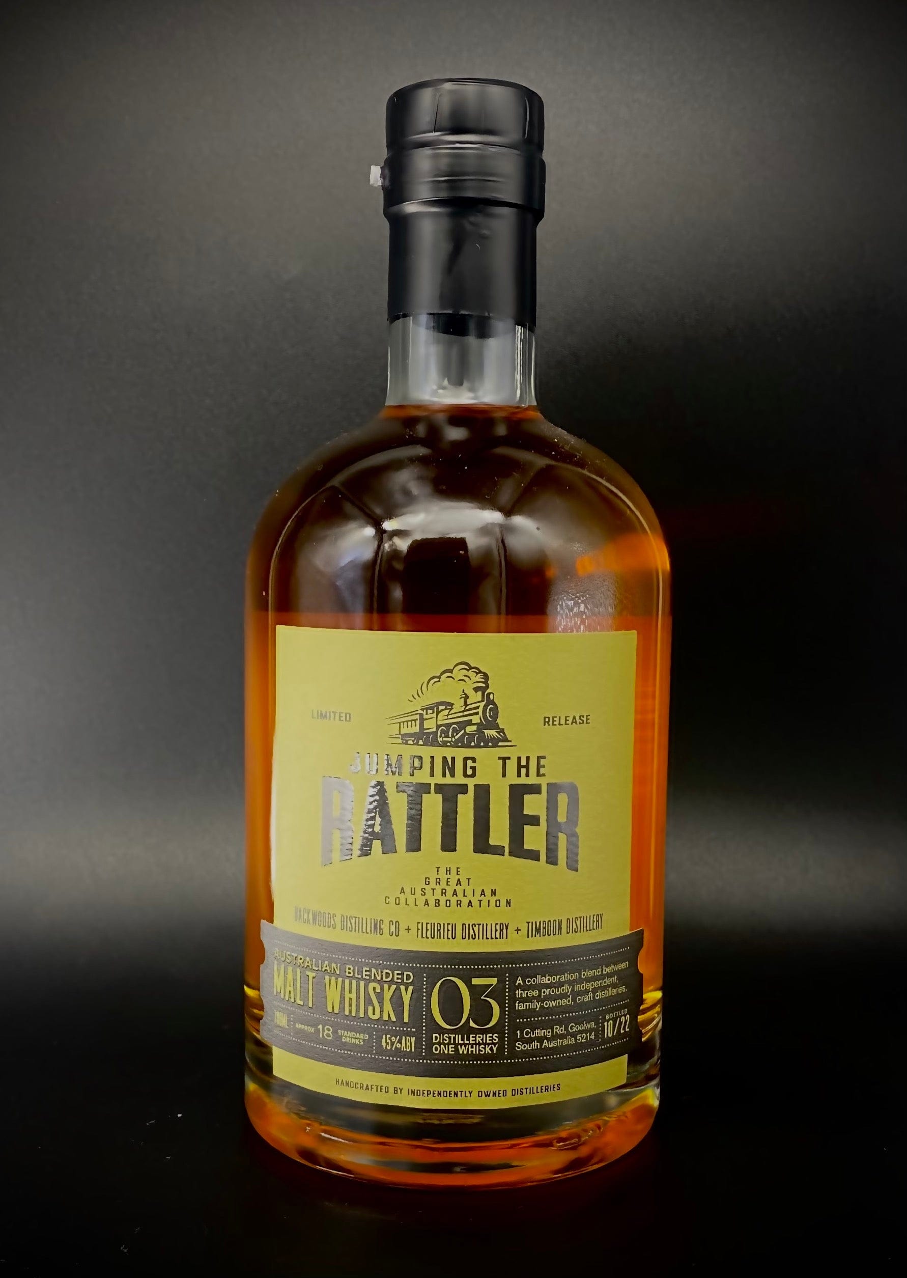 The Rattler - Australian Blended Malt Whisky - 45%abv 30ml – Horny Pony